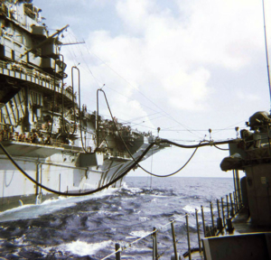 UNREP (Replenishment) - USS Taylor (DD DDE 468)
